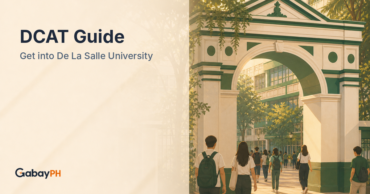 Paano Maghanda para sa DCAT (2026 Guide) — GabayPH