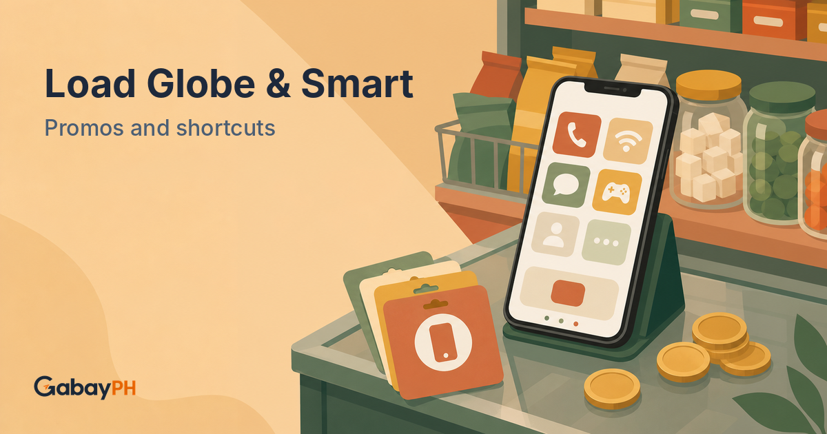 Paano Mag-load ng Globe, Smart, TNT (2026 Guide) — GabayPH