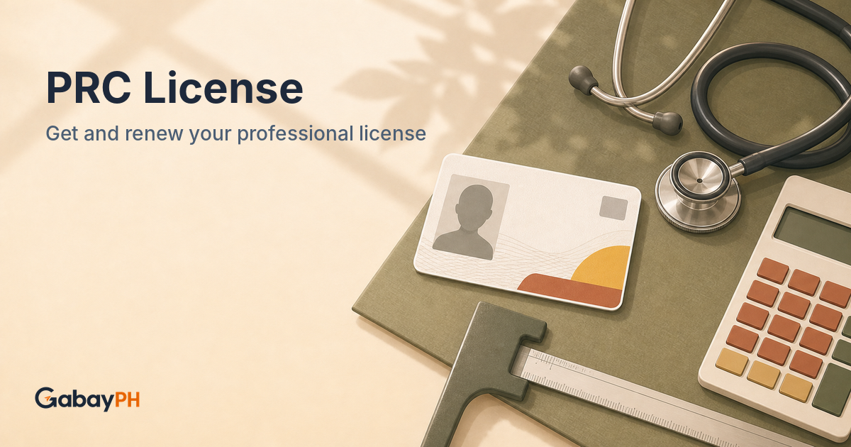 Paano Kumuha at I-renew ang PRC License (2026 Guide) — GabayPH
